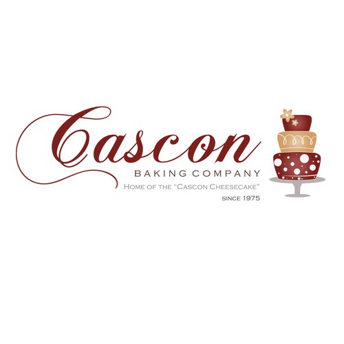Logo for Cascon Baking Company - Home of "Cascon Cheesecakes" | Logo ...