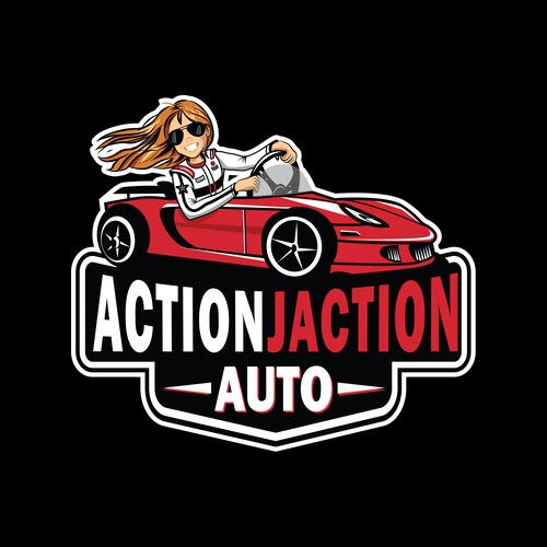 Action Jackson Auto (New, Action-packed Logo) | Logo design contest