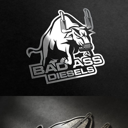 create a branding and trademark for BAD ASS Diesels. When looking at ...