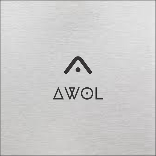 Create a bold brand logo for a fashion label AWOL (a way of life ...