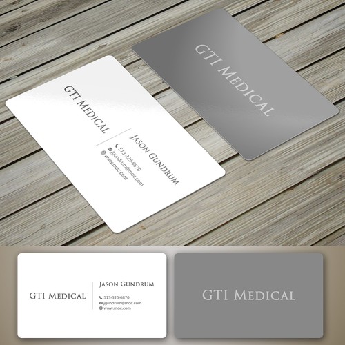 design a business card for a medical device sales company | Business ...