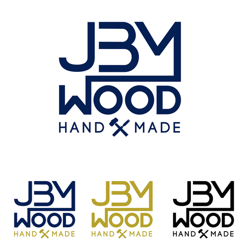 JBM Wood - Hand Made | Logo design contest