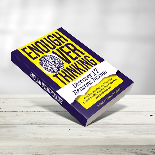 Designs | Design a Text-Based cover on Overthinking | Book cover contest
