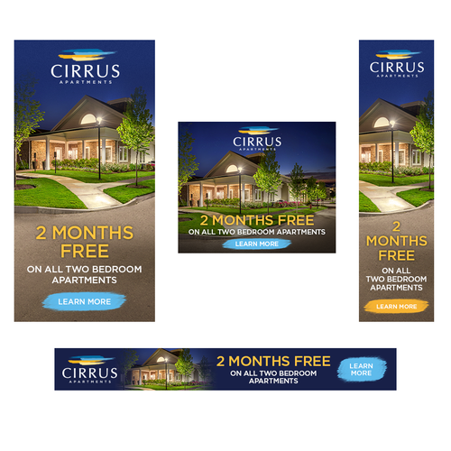 Lux Apartment Banner Ad Contest | Banner ad contest