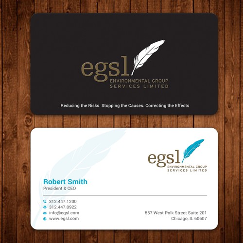 Designs | Environmental Firm Looking for High Impact Business Card ...