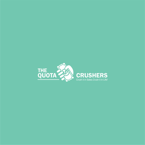 Design a powerful logo for The Quota Crusher! | Logo design contest