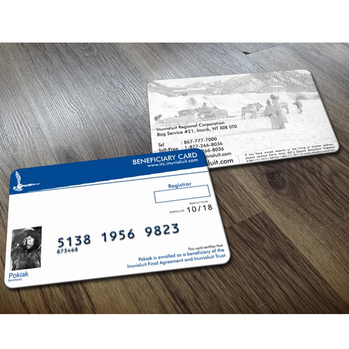 Designing Beneficiary Membership Cards | Business card contest