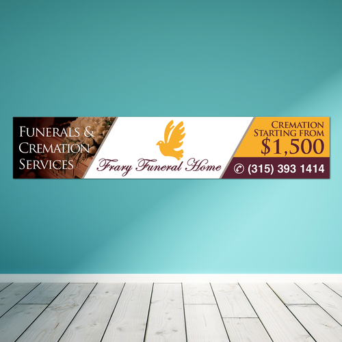 Funeral Home Billboard Design | Signage contest
