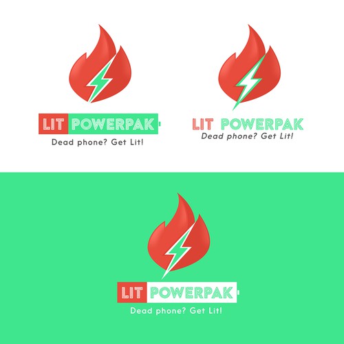 Lit logo for a product targeted a party goeres | Logo design contest