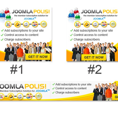 Best Membership Subscription Management Software Ad | Banner ad contest