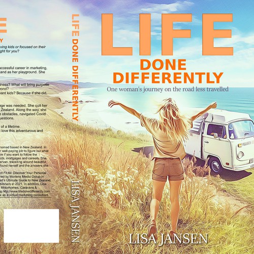 Designs | Book cover for inspiring travel/adventure memoir set in New ...