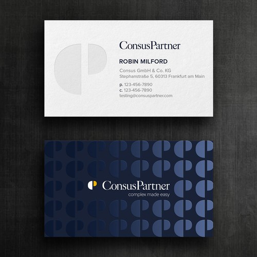 Designs | Slightly edgy business card with existing logo, font and ...