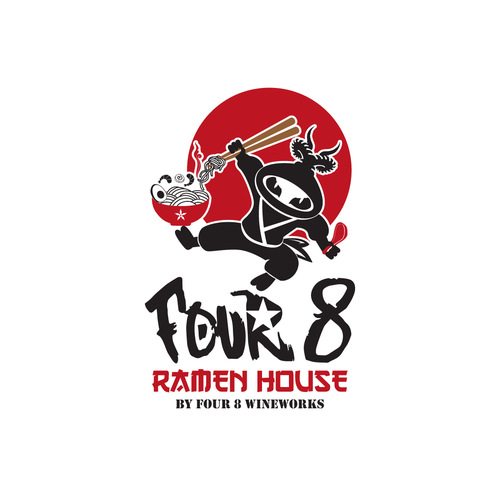 Designs | Four 8 Ramen House | Logo & brand identity pack contest