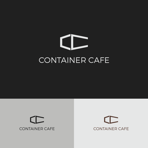 Create a branding package for a converted shipping container cafe ...