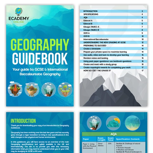 Create a beautiful cover and powerful layout for education guidebook ...