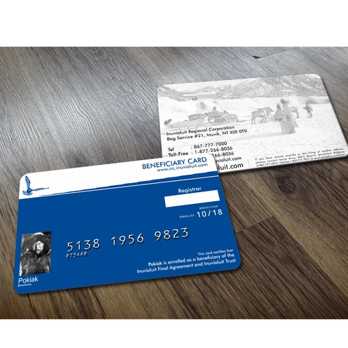 Designing Beneficiary Membership Cards | Business card contest