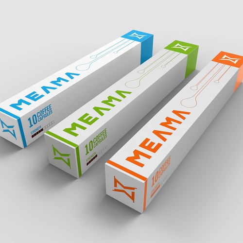 MEAMA Coffee in Capsules | Product packaging contest