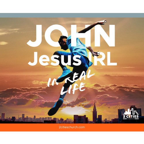 Designs | John: Jesus IRL (In Real Life) | Illustration or graphics contest