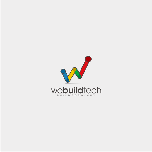 webuild.tech - built for ready BRAND DESIGN! | Logo design contest