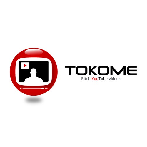 Logo for Tokome, a new vlogging application on Facebook | Logo design ...