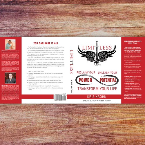 Limitless - Book Cover - Clean, Modern, Minimalistic | Book cover contest