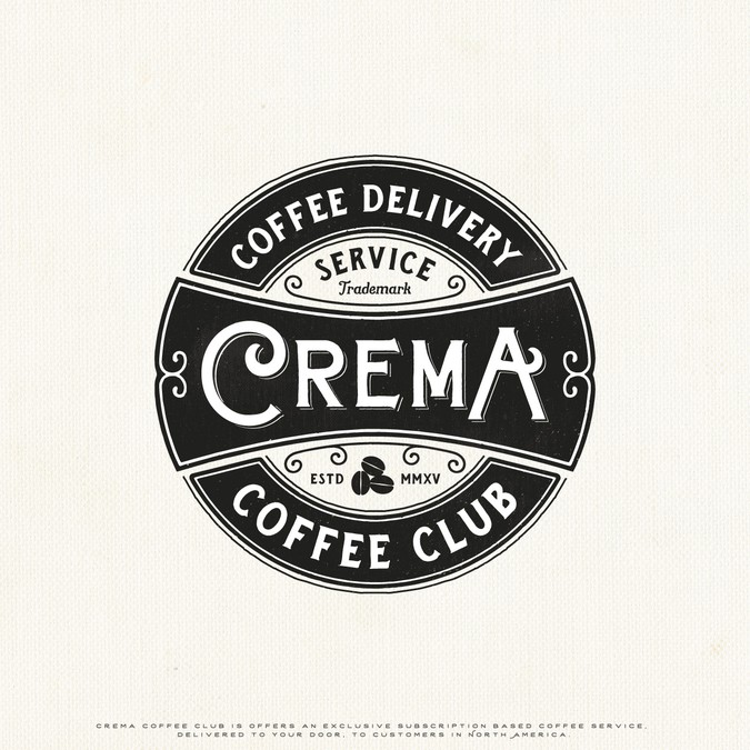 Create a Rustic Logo for a Subscription-based Coffee Delivery Service ...
