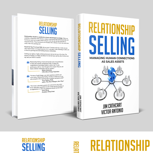 Designs | Famous Revision - Relationship Selling Cover Design | Book ...