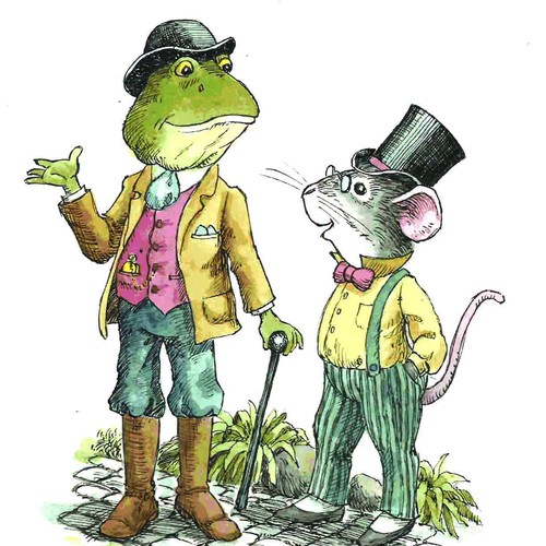 Mouse and Toad are best friends ready for any adventure! | Illustration ...