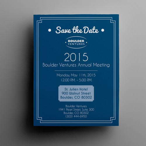 Design a Save the Date for Annual Meeting | Postcard, flyer or print ...