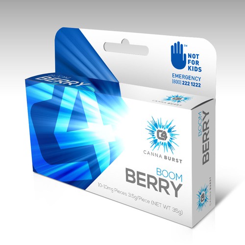 Designs | C4 Canna Burst Packaging Design | Product packaging contest