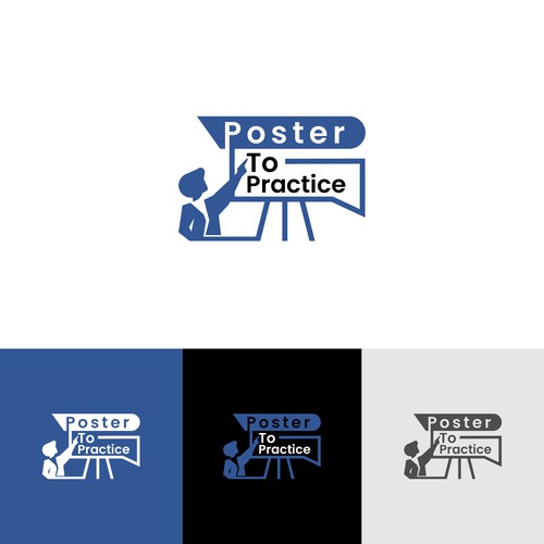 Designs | PosterToPractice Logo Contest | Logo & brand guide contest