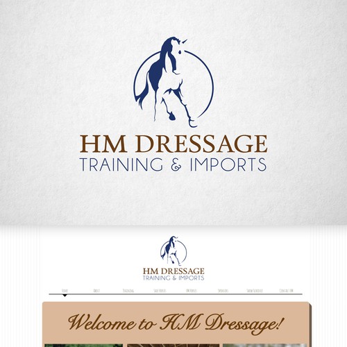 Horse logo for Dressage Rider | Logo design contest