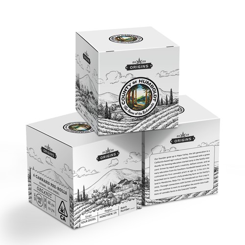 Designs | Cannabis packaging design – Farm to table concept | Product ...