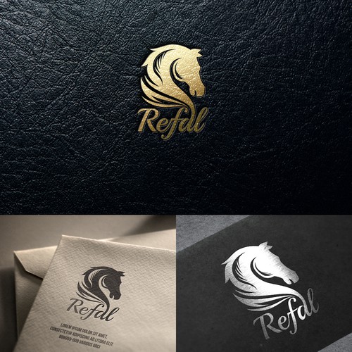 Refal enterprises development / i want logo including Horse head | Logo ...