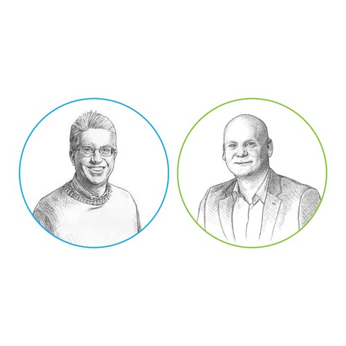 Designs | "Meet Team Members" headshot illustrations for The Motley ...