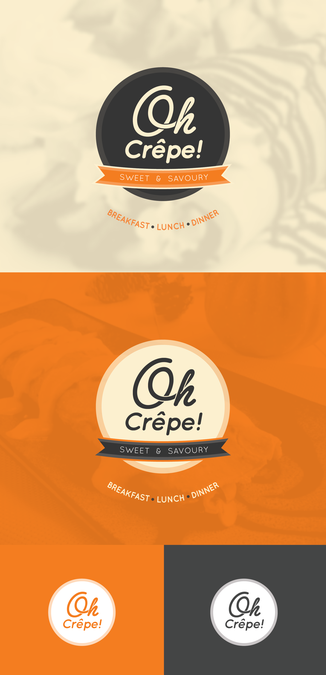 Create A Unique Logo For A Crêperie (Crêpe Restaurant)! | Logo design ...
