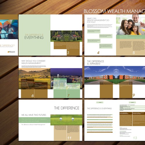 Designs | Brochure Redesign from Template for Financial Firm | Brochure ...