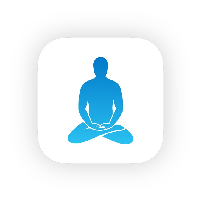 Meditation app icon design | Icon or button contest