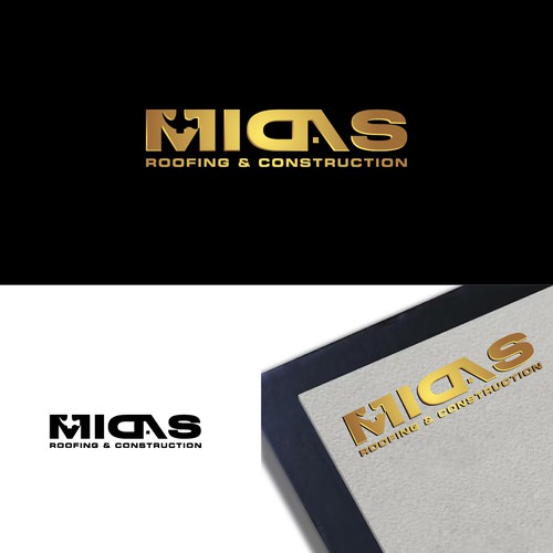 Designs | Design the Elegant and Professional Logo for Midas Roofing ...