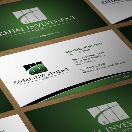 Create professional and Modern business card | Business card contest