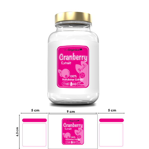 Clean and simple packaging label design with a guaranteed long-term ...