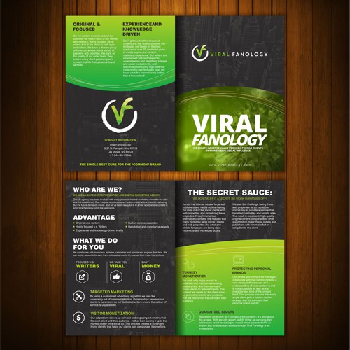 PDF Brochure For Digital Ad Agency | Brochure contest