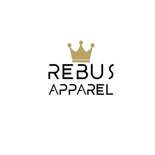 Logo-Rebus Apparel high fashion clothing brand(standing for success)to ...