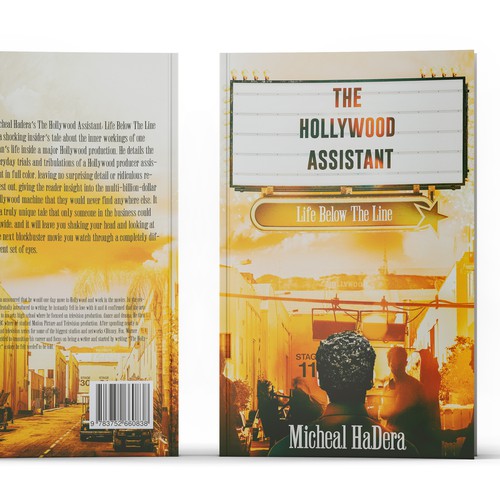 Designs | Hollywood assistant based Novel | Book cover contest