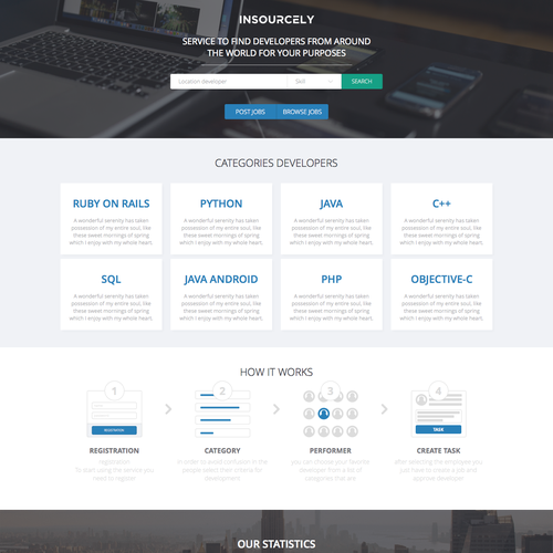 Designs | Create a stunning NEW front page for a SaaS company | Landing ...