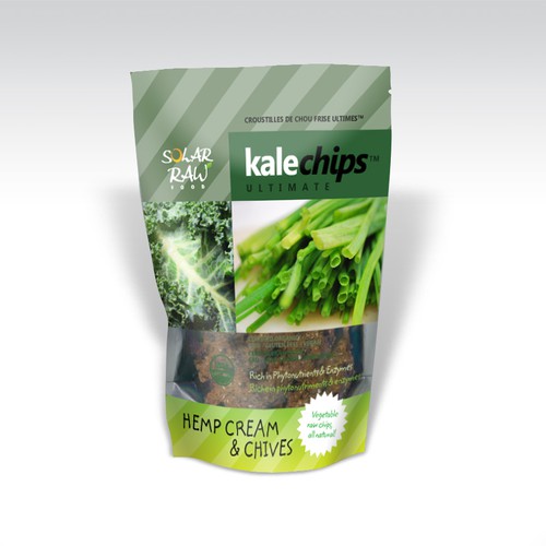 Kale Chips Packaged