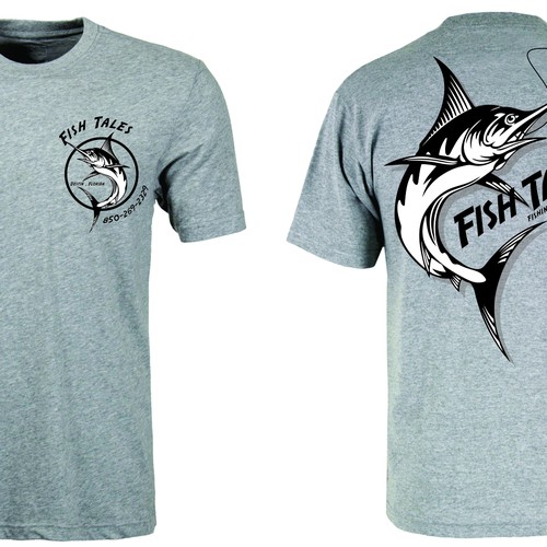 t-shirt design required - Fishing Charter Boat | T-shirt contest