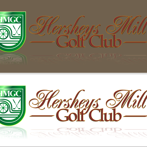 Logo Design for Hersheys Mill Golf Club | Logo design contest
