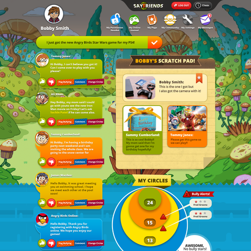 Designs | Design an exciting and fun web interface for kids aged ...