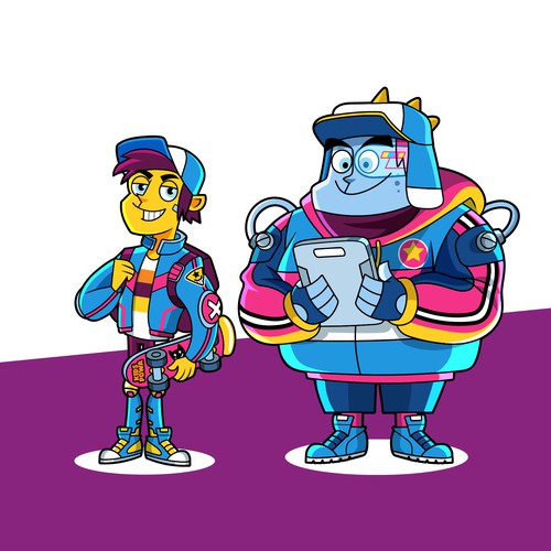 Designs | Edgy Character Design for Safe Kids App! | Character or ...